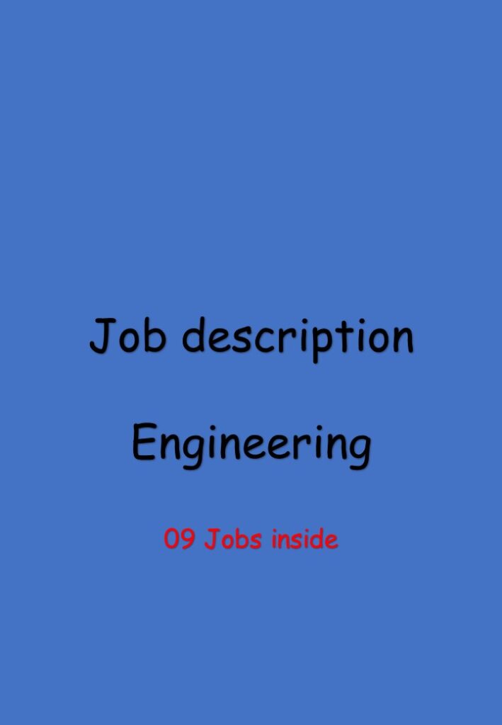 JD Engineering Package – BH First Consulting